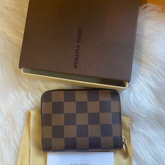 Louis Vuitton | Bags | Authentic Louis Vuitton Coin Purse Wallet In De ...